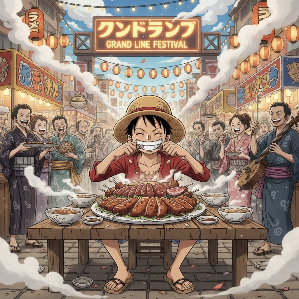 Create Luffy Fan Art: Gear 5, Monkey D. Luffy, One Piece | AIAI.com